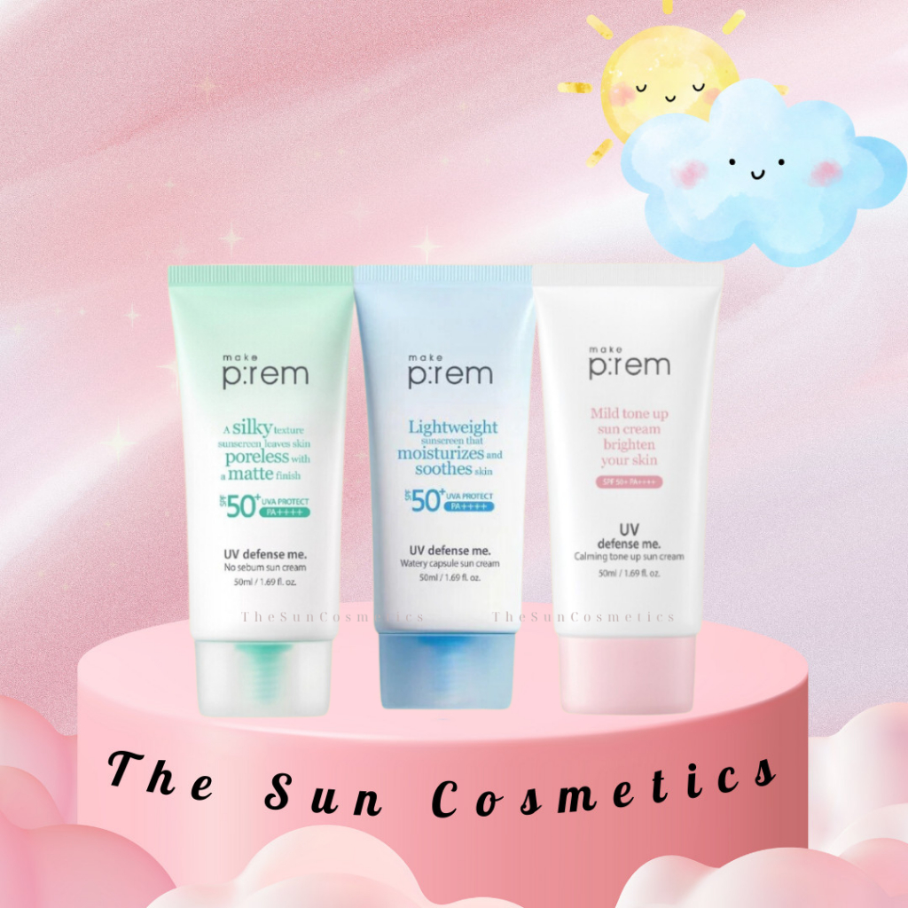 Kem Chống Nắng Vật Lý Make Prem UV Sun Cream Make P:rem SPF 50+ PA ...