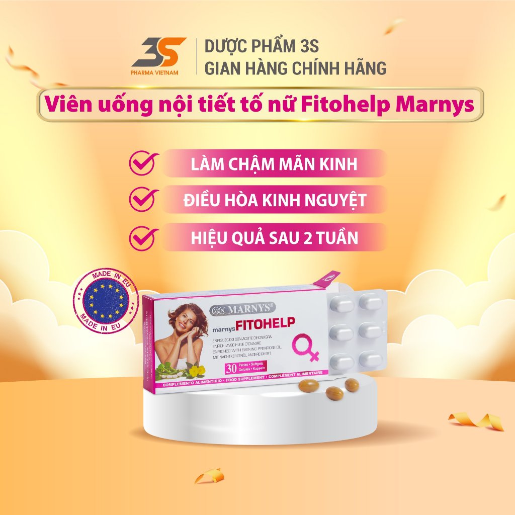 Viên Uống Nội Tiết Tố Nữ Fitohelp Marnys Điều Hòa Kinh Nguyệt, Cải ...