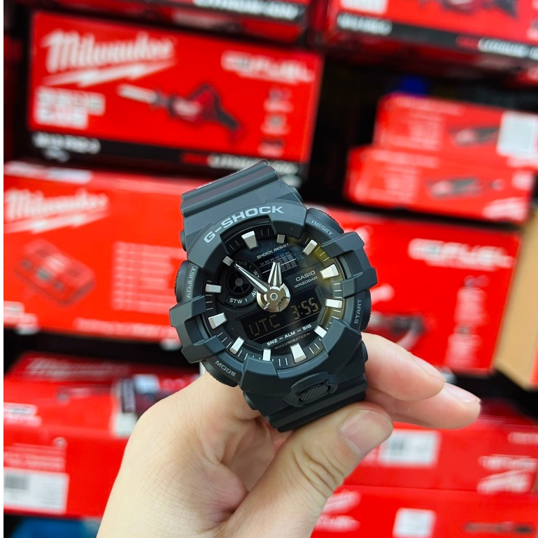 Đồng hồ thể thao MILWAUKEE x G-Shock GA-700 chính hãng | Shopee Việt Nam