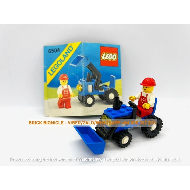 LEGO TOWN - ĐỒ CHƠI XẾP HÌNH LEGO THÀNH PHỐ - 6504 Tractor | Shopee ...