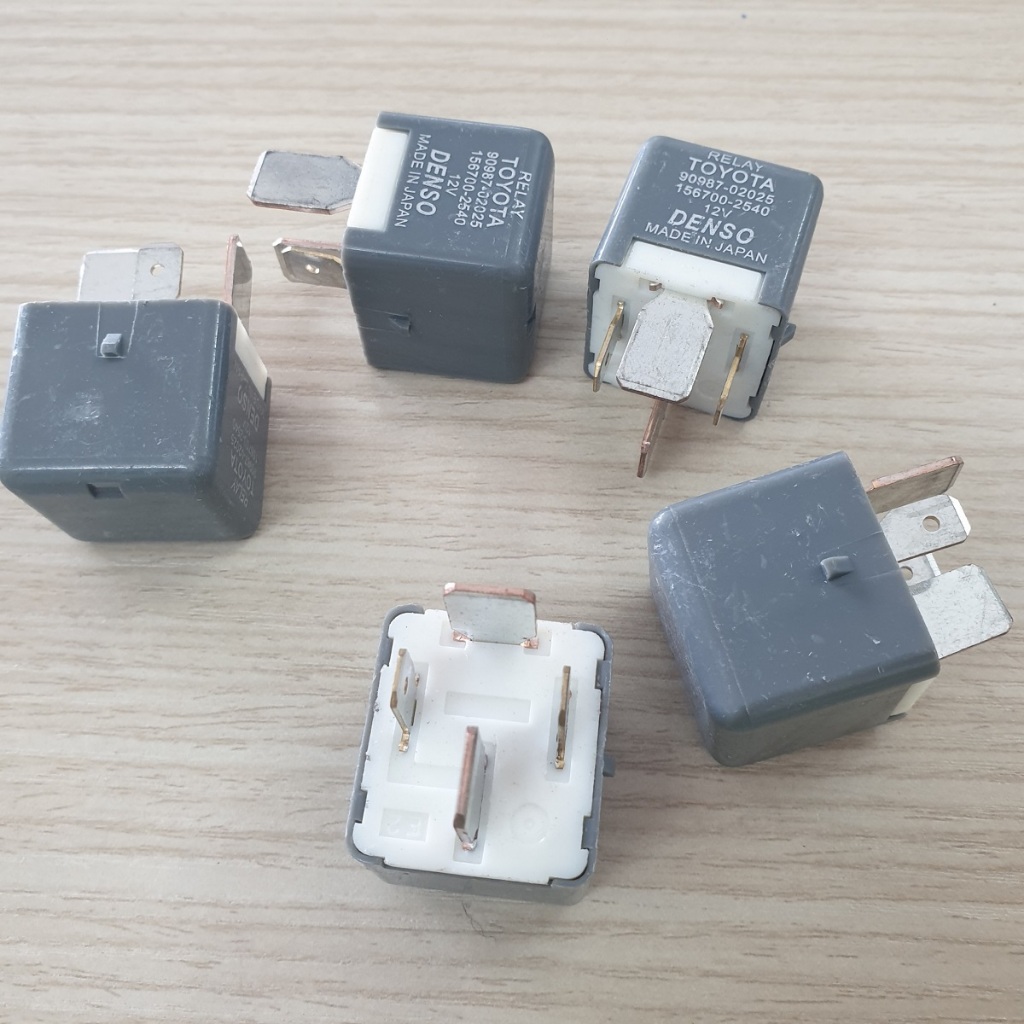 Relay Toyota - Lexus 4 Chân, 5 Chân, 90987 - 02025, 90987 - T2004 ...