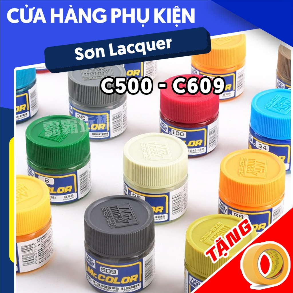 Lacquer ( C501 ~ C609 ) sơn mô hình Mr. Hobby - Mr. Color | Shopee Việt Nam