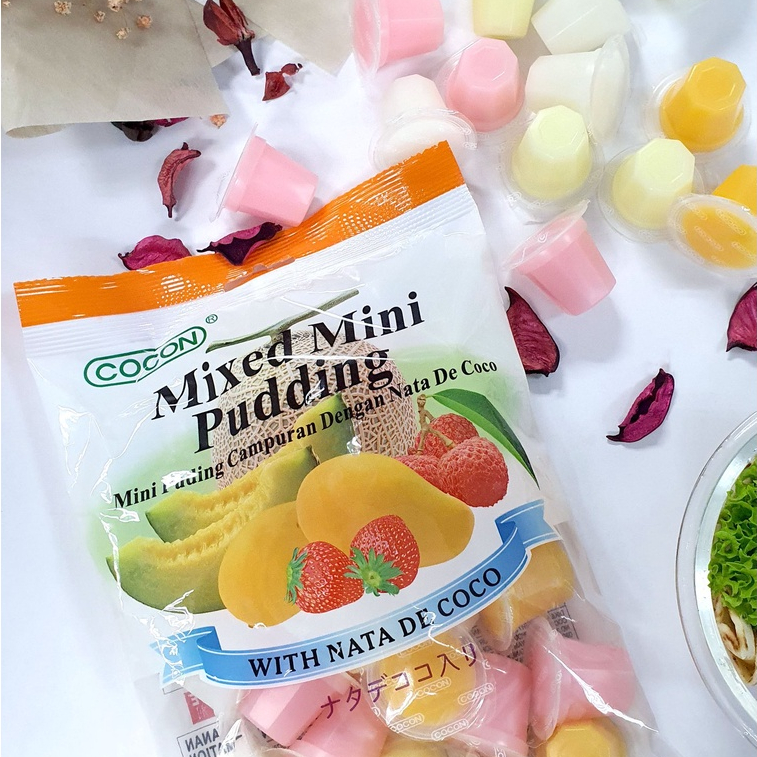 Thạch Rau Câu COCON Mini Pudding 375g | Shopee Việt Nam