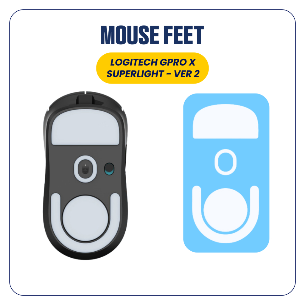 Feet ICE Chuột Logitech GPro x Superlight 2, Mouse Feet GPX2 | Shopee ...