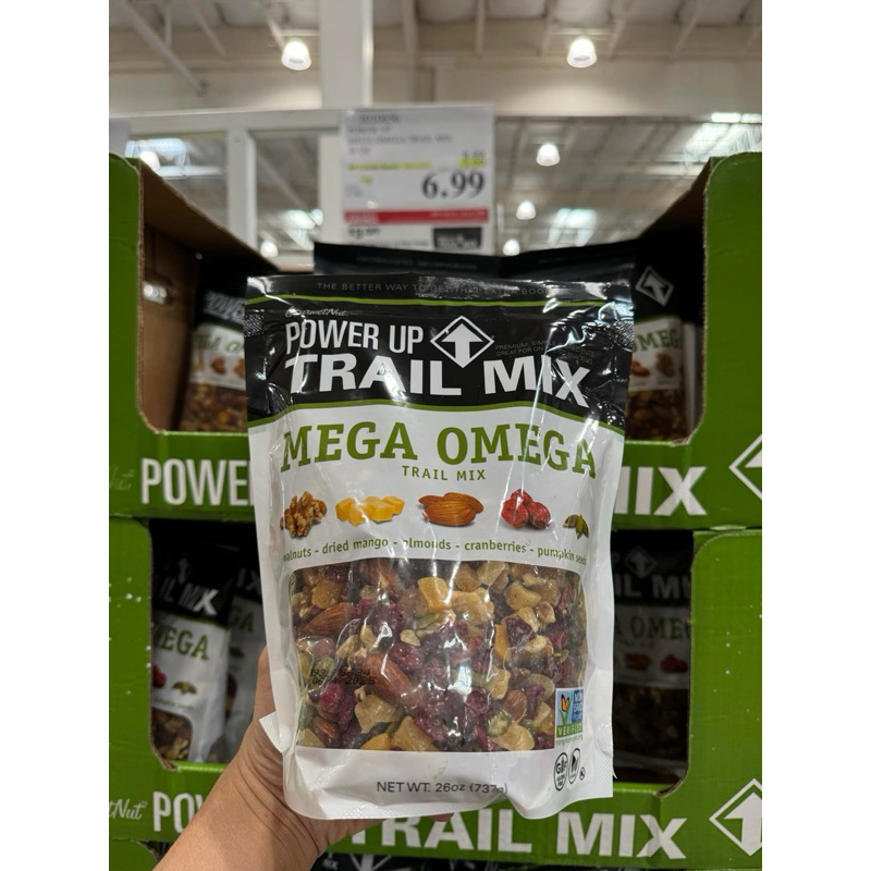 [US] Hạt trái cây sấy tổng hợp Power Up Trail Mix Mega Omega 737gam ...