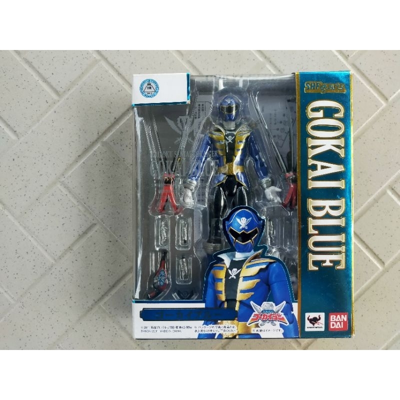 Shf siêu nhân Gokai Blue ( Second Hand ) Hàng Đẹp | Shopee Việt Nam