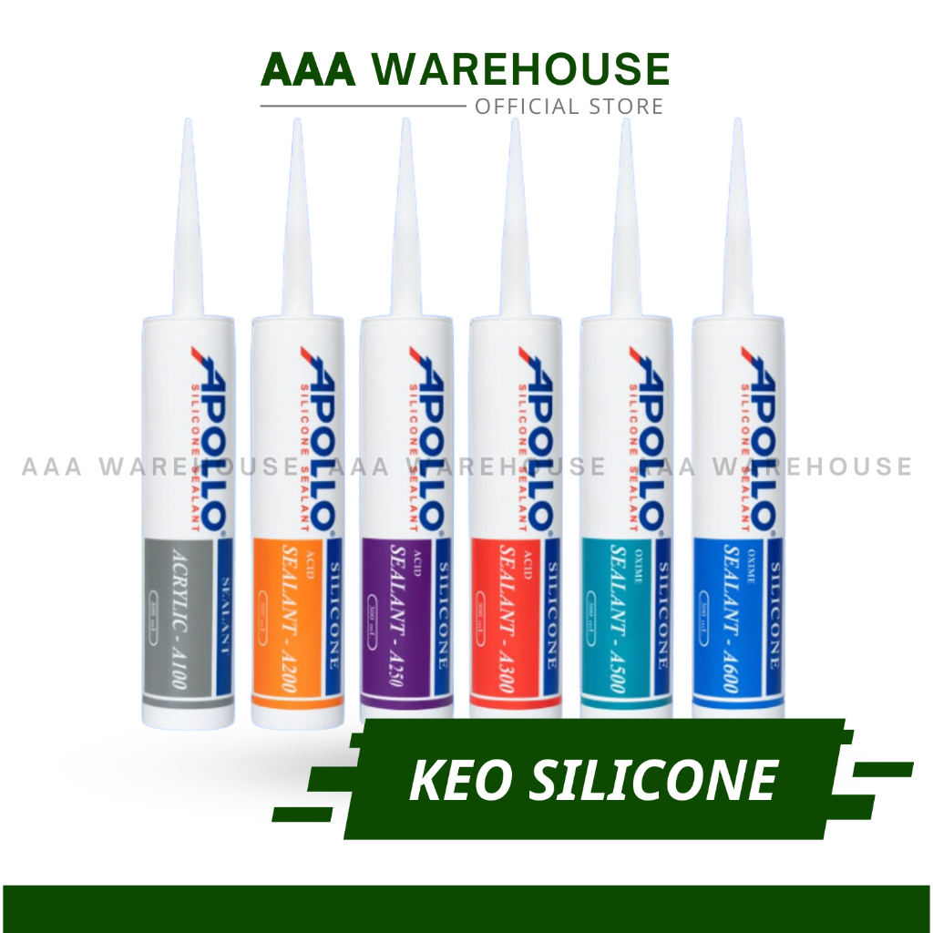 [Cam kết chính hãng] Keo Silicone Apollo A100 A300 A500 - Keo silicon ...
