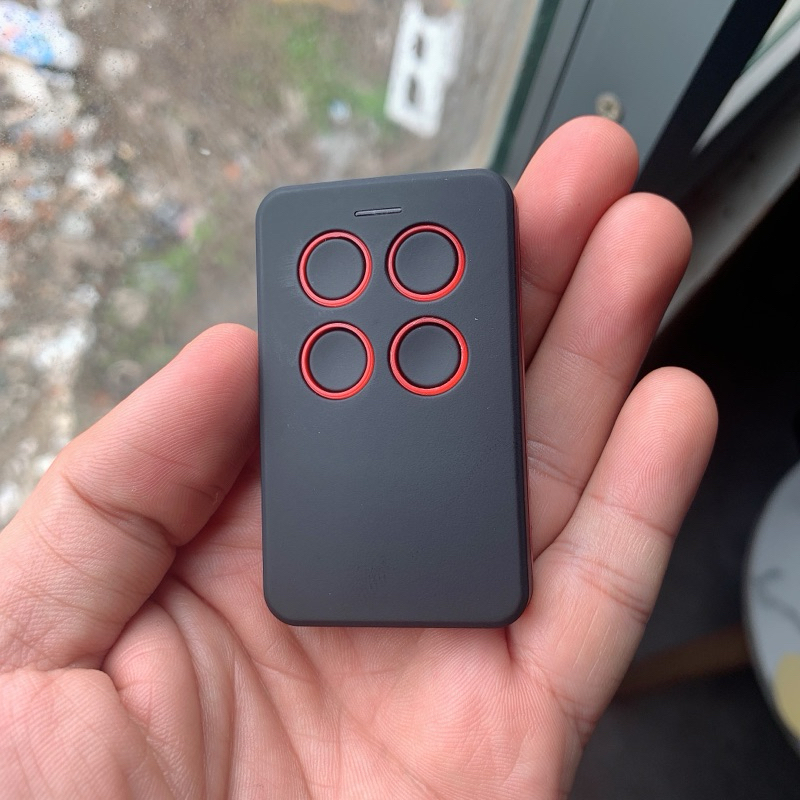 [CỔNG ROGER] Remote copy thay thế Remote cổng Roger 433mhz | Shopee ...