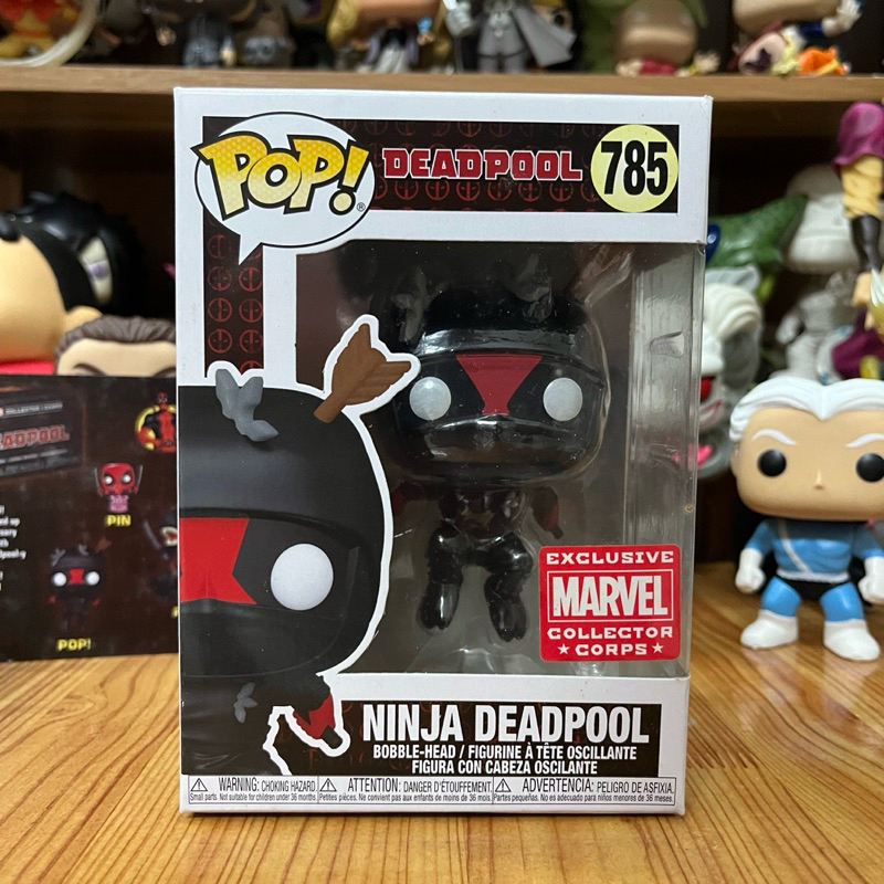Mô hình Funko Marvel - MCC Ninja Deadpool (fullbox real) | Shopee Việt Nam