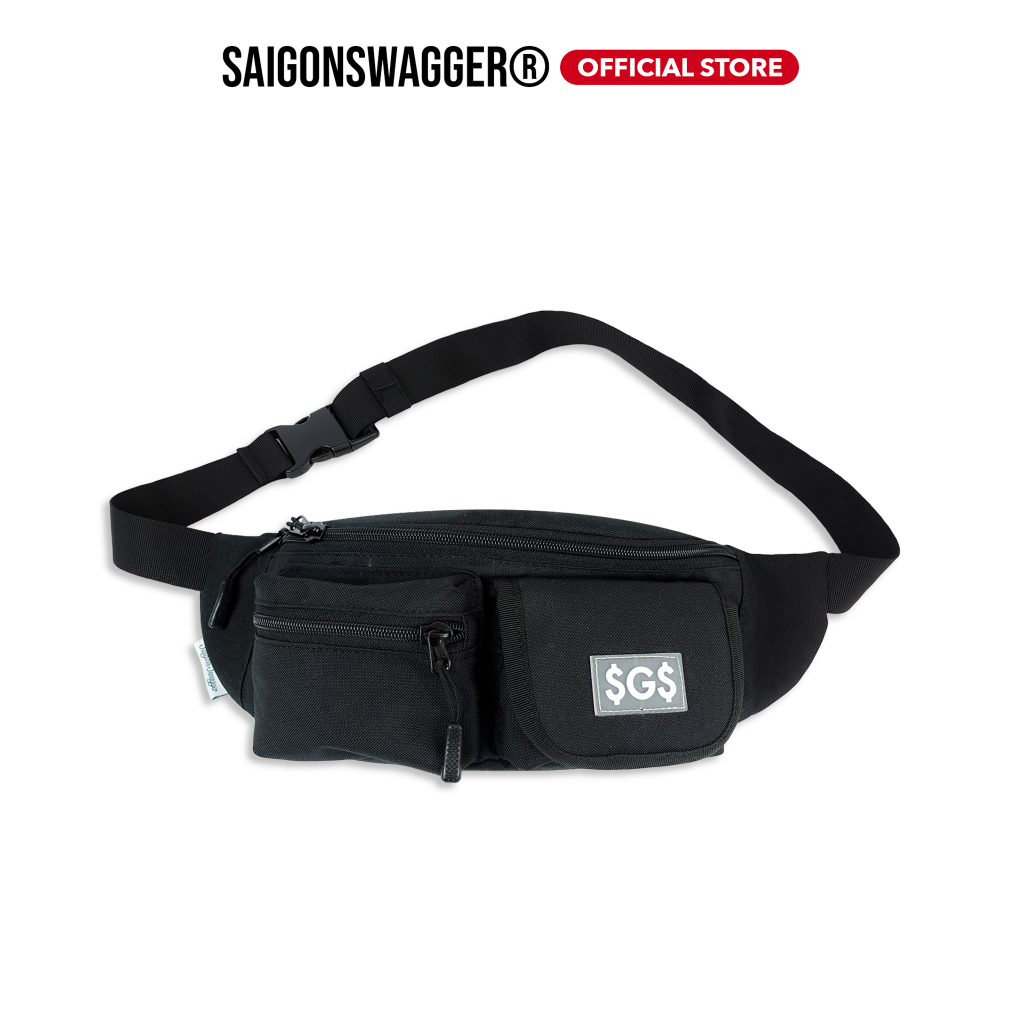 Túi bao tử SAIGON SWAGGER nhiều ngăn Multi Pocket Bumbag | Shopee Việt Nam