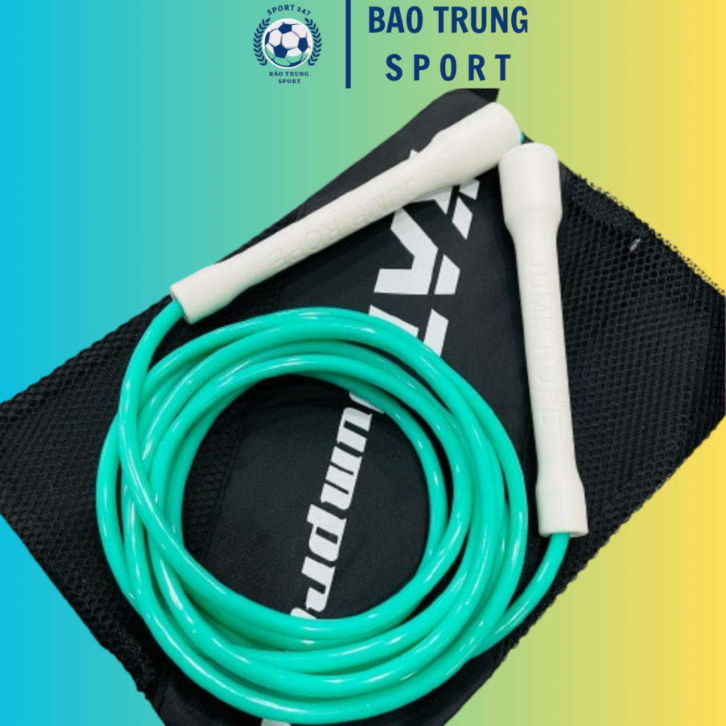 Dây Nhảy Tốc Độ PVC Jump Rope,Dây Lõi Đặc 6mm,Dây Nhảy Thể Dục,Dây Tập ...