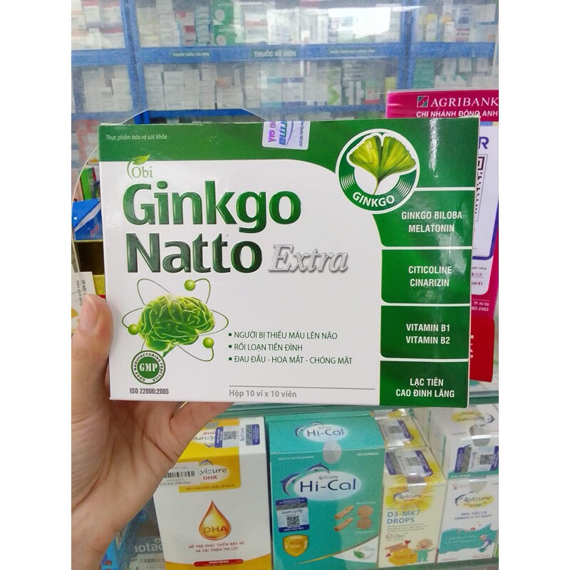 Ginko Natto Extra hộp 100 viên | Shopee Việt Nam