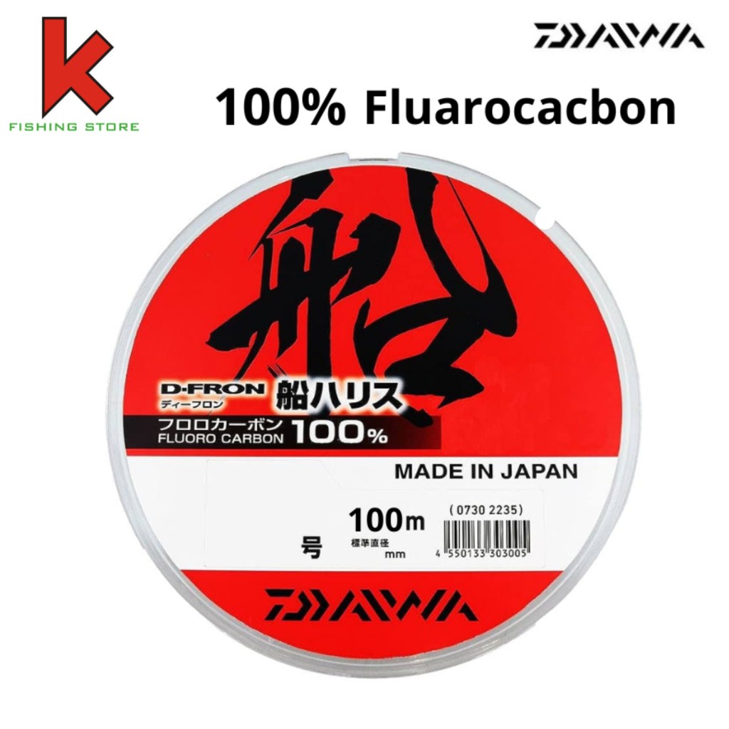 Dây Leader Daiwa Câu Lure 100% Fluoro carbon Made In Japan Cuộn 100m Và 200m | Shopee Việt Nam