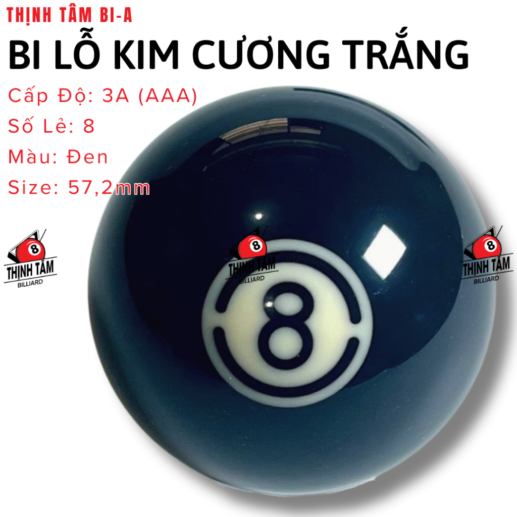 [THỊNH TÂM] Bóng Bida Lỗ Số 8, Bóng Bi-A Mới [ Bóng Bida Số 8 ...