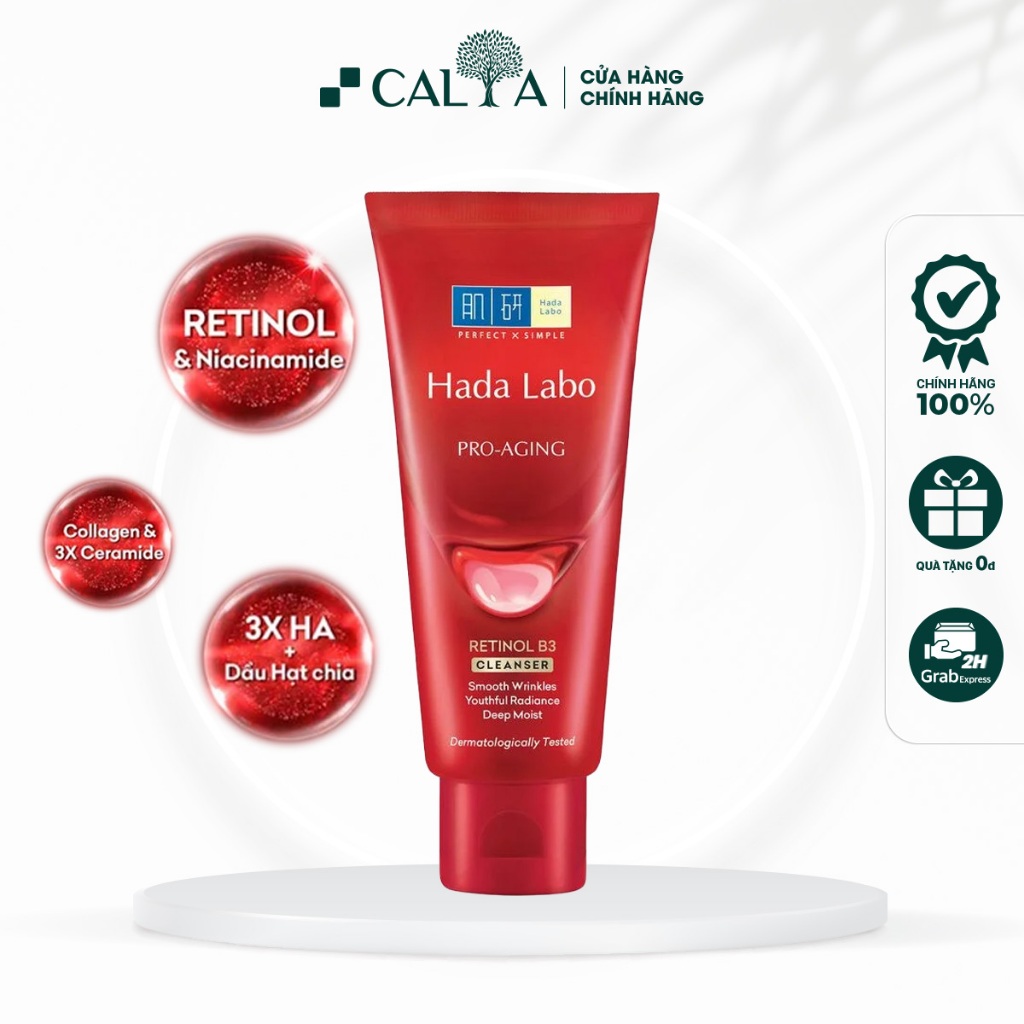 [MỚI] Sữa Rửa Mặt Hada Labo Màu Đỏ Chống Lão Hóa - Hada Labo Pro Anti ...