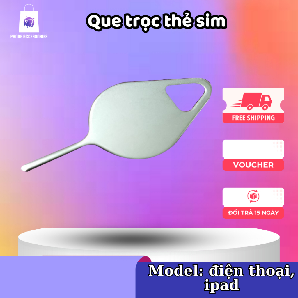 Que Chọc Sim Đa Năng Dùng Cho Điện Thoại, Máy Tính Bảng | Chính Hãng ...
