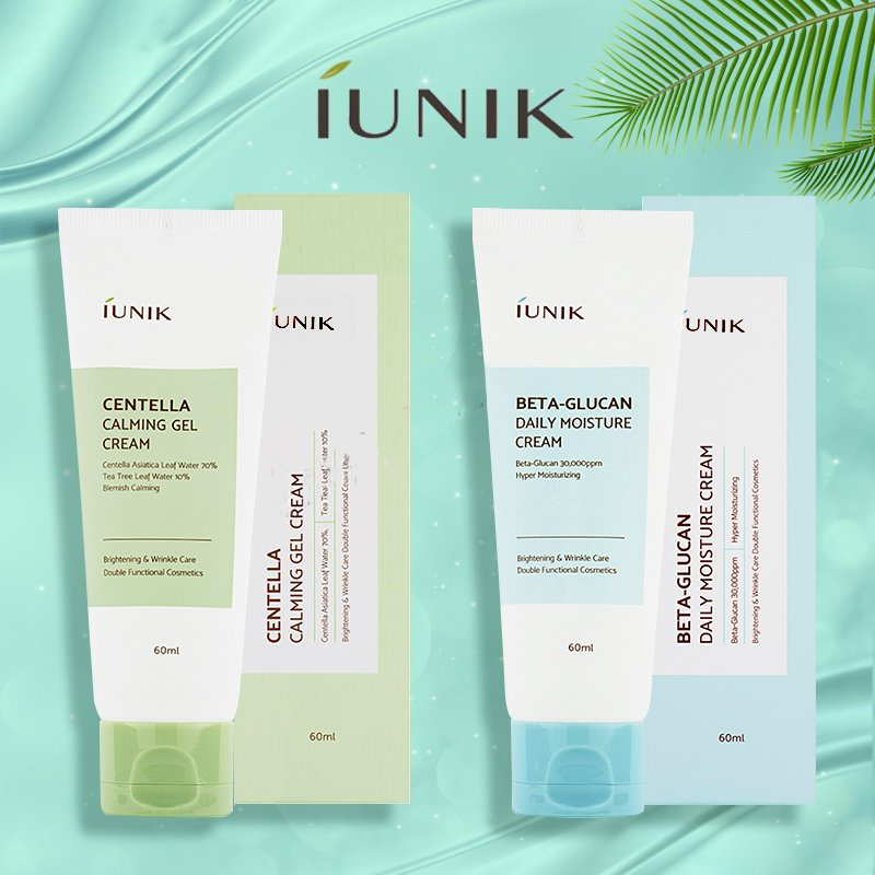 Kem dưỡng IUNIK Centella Caming Gel Cream/Glucan 60ml | Shopee Việt Nam
