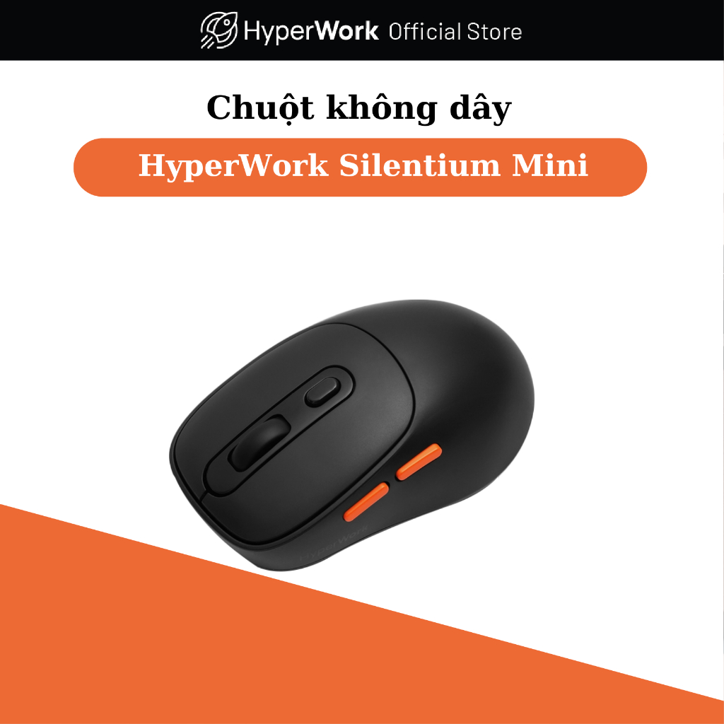 Chuột không dây HyperWork Silentium Mini | Shopee Việt Nam
