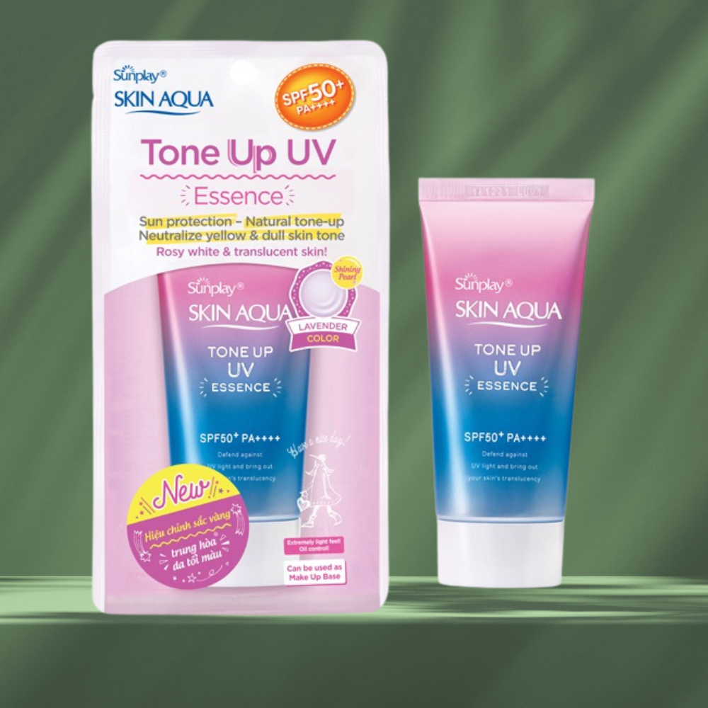 Kem Chống Nắng Skin Aqua Nâng Tone, Dưỡng Trắng Da - Sunplay Skin Aqua Tone Up UV SPF50+ PA ...