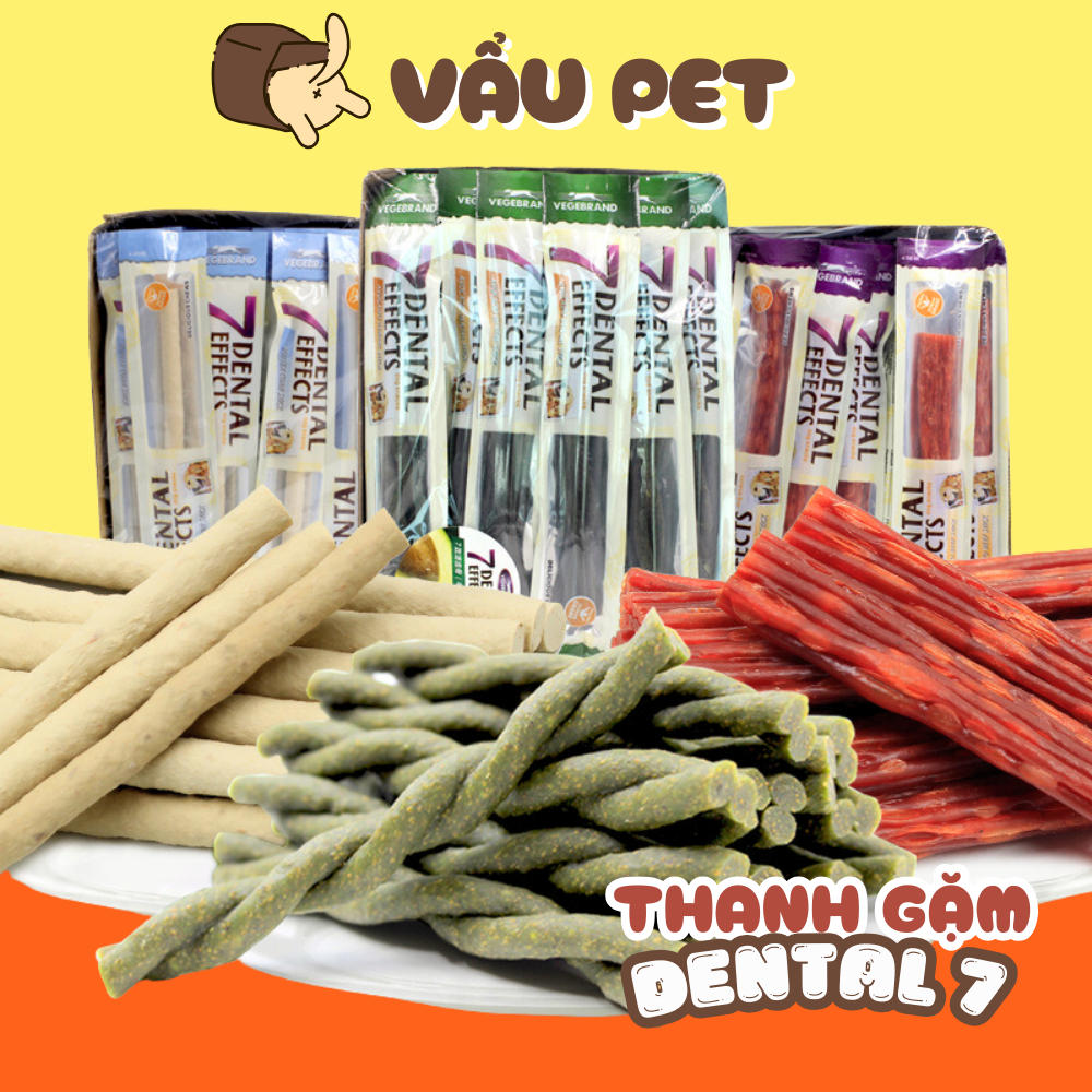 Xương gặm cho chó Dental Effects 7 - Xương canxi gặm sạch răng bổ sung ...