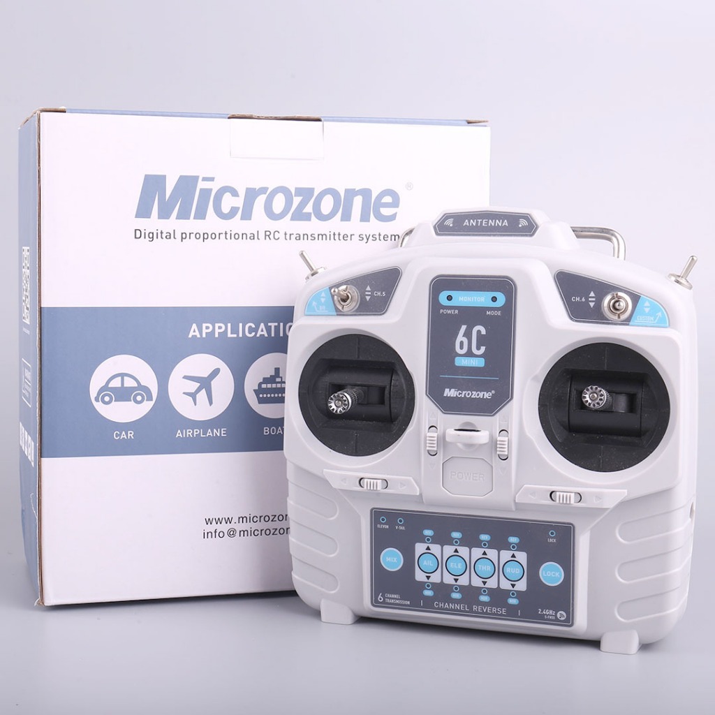 Bộ điều khiển MC6C mini + rx MC7RB v2 (Bản nâng cấp của MC6RE), bộ điều ...