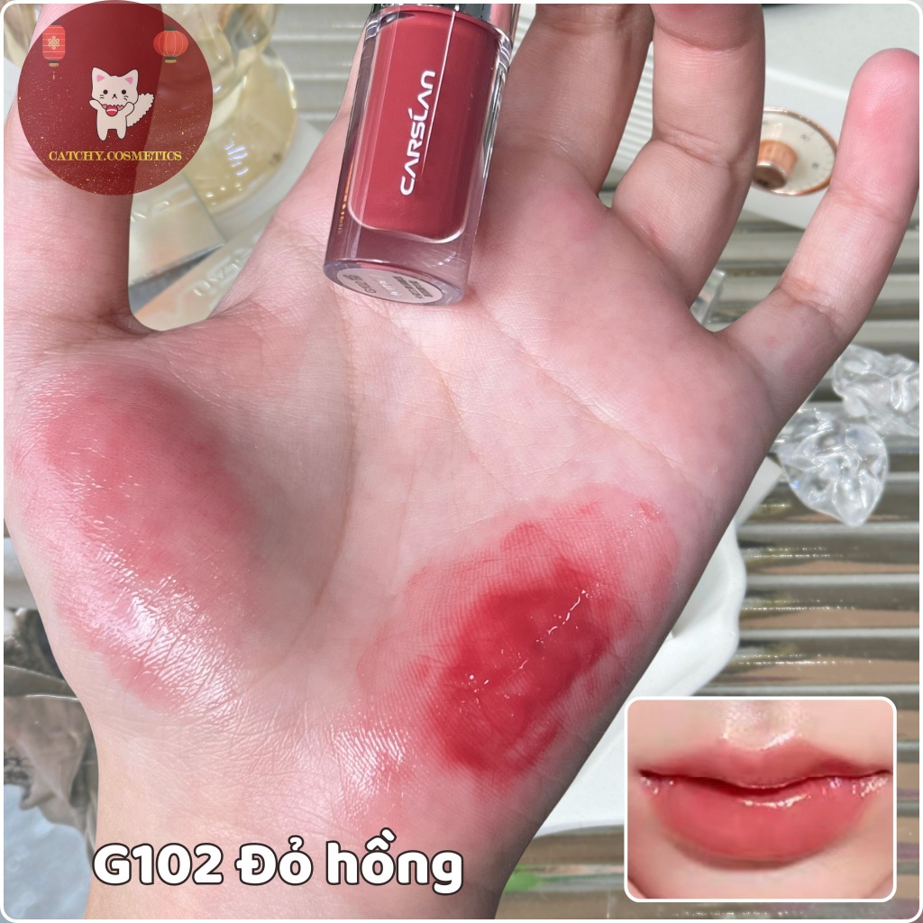 [CARSLAN] (Minisize) Son Dưỡng Có Màu CARSLAN Dạng Gloss Dưỡng Ẩm Mềm ...