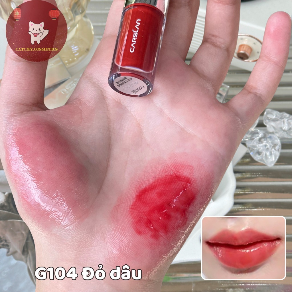 [CARSLAN] (Minisize) Son Dưỡng Có Màu CARSLAN Dạng Gloss Dưỡng Ẩm Mềm ...