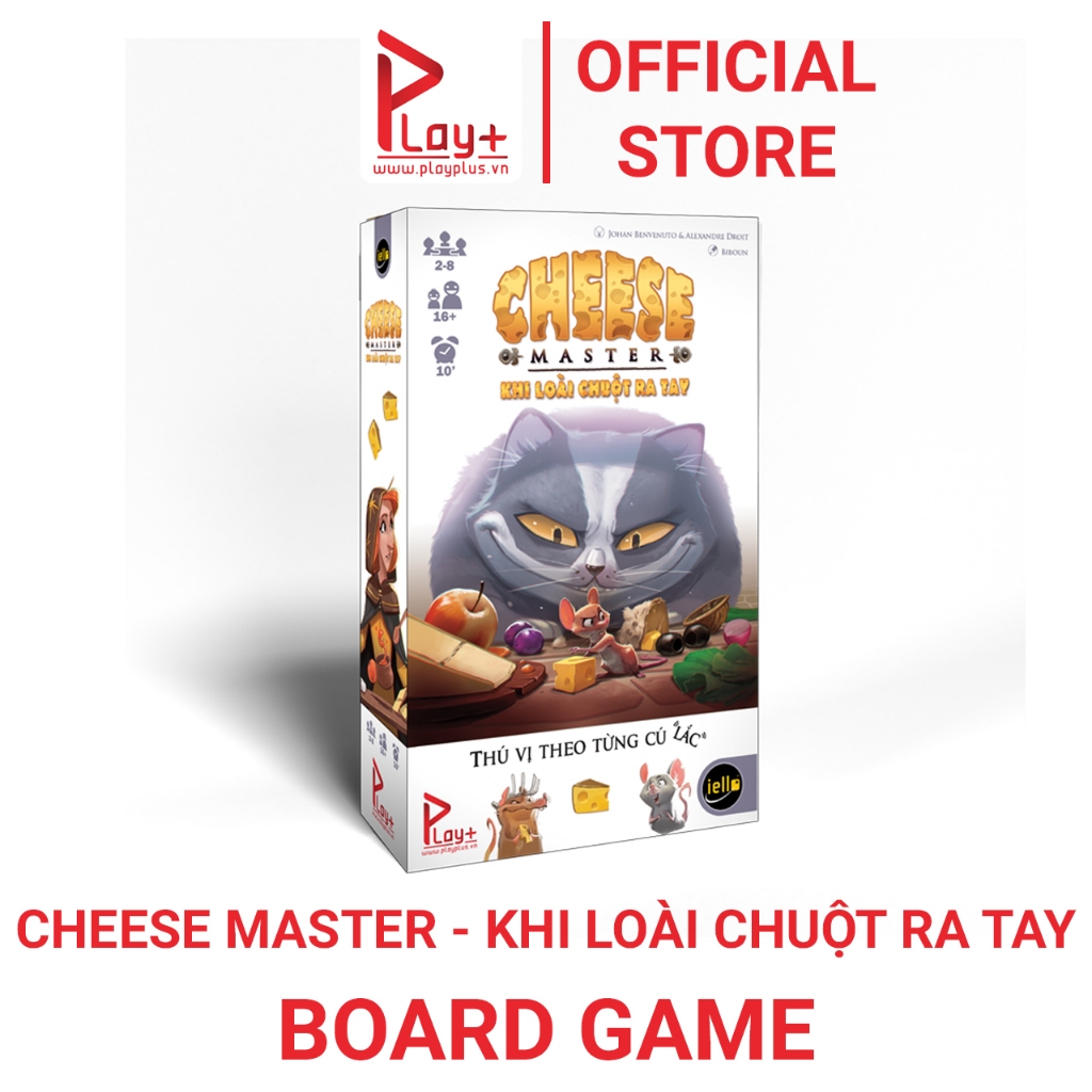 [CHÍNH HÃNG] Trò chơi Board Game Cheese Master - Khi Loài Chuột Ra Tay ...