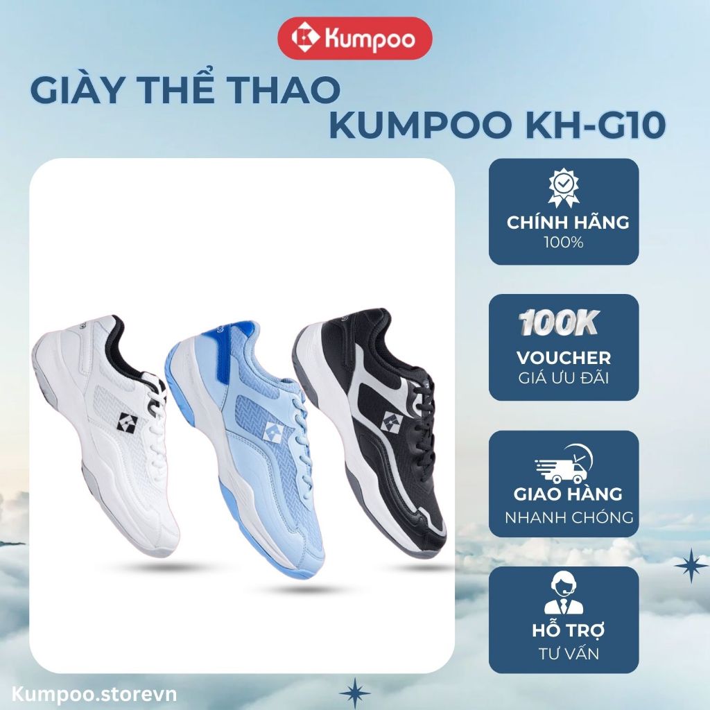Giày thể thao Kumpoo KH-G10 Thiết Kế Hiện Đại Giảm Nguy Cơ Chấn Thương, Thoáng Khí, Giữ PhomLâu ...
