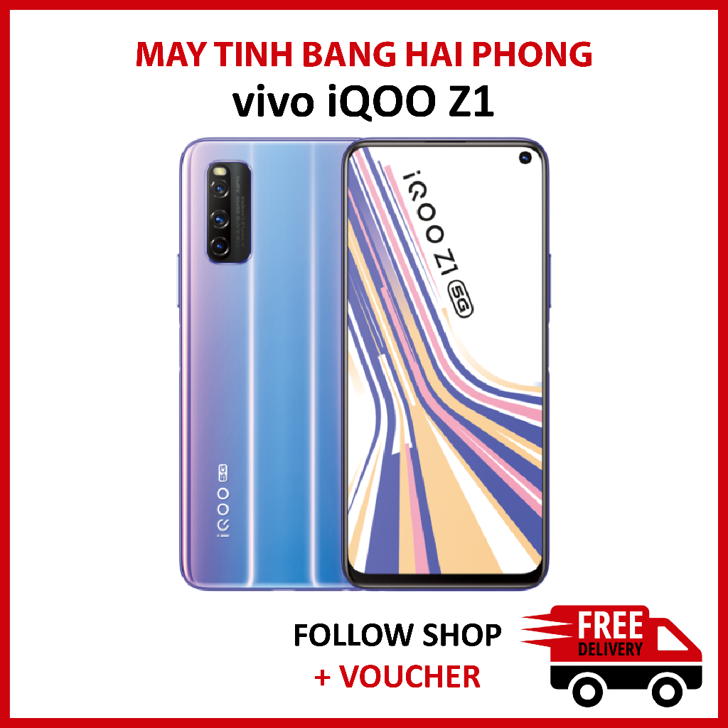 Điện thoại Vivo iQOO Z1 RAM 8/128GB chip Dimensity 1000+ màn Full HD+ 144Hz | Shopee Việt Nam