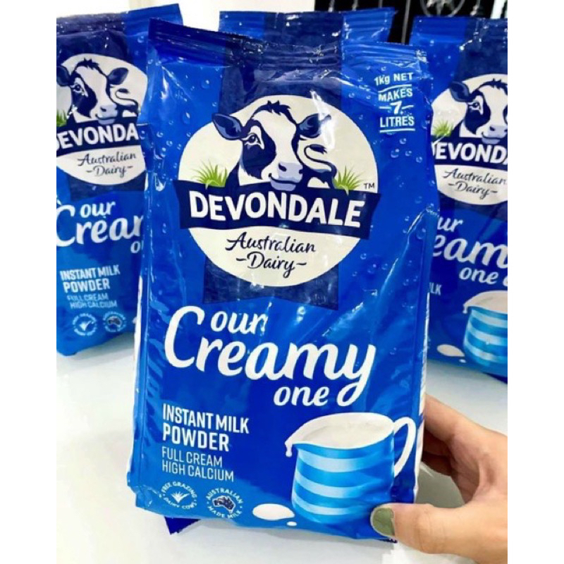 [2025] Sữa tươi nguyên kem dạng bột Devondale 1kg chuẩn Úc | Shopee Việt Nam