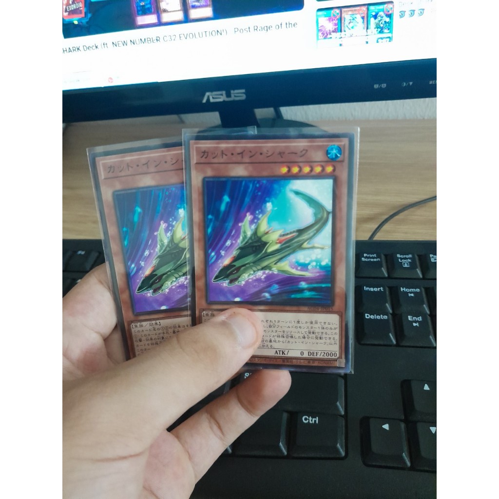 [ 16072024 ] Thẻ bài Yugioh OCG chính hãng Cutter Shark - AC04-JP015 | Shopee Việt Nam