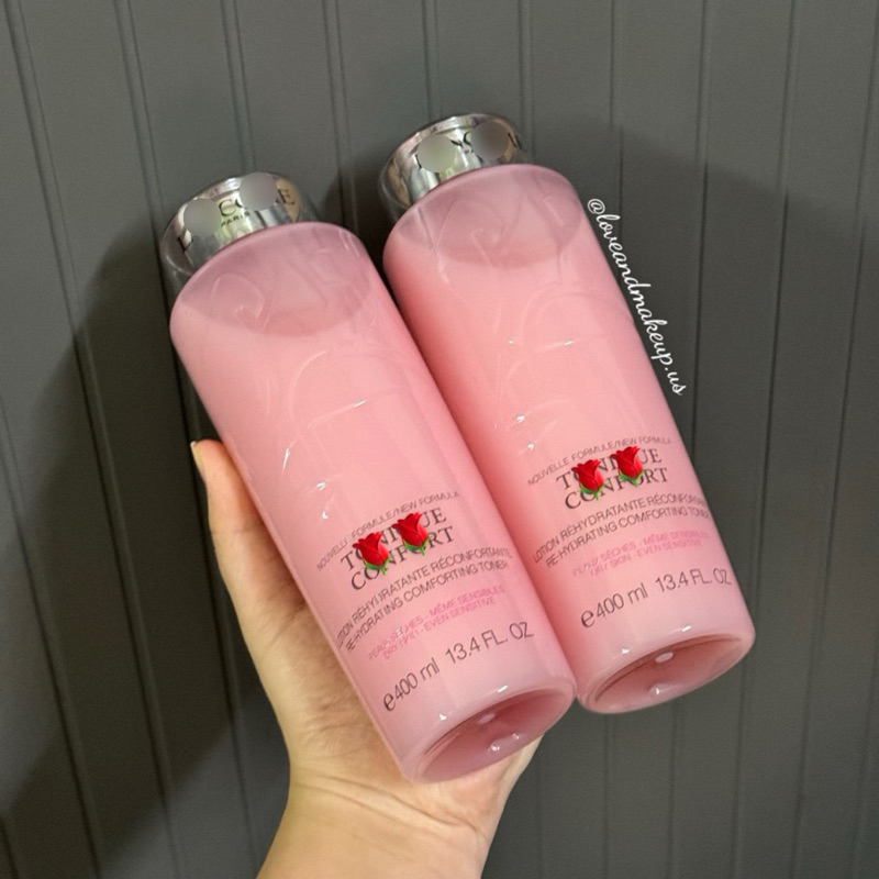 (AUTH CÓ BILL) Nước Hoa Hồng Cân Bằng Da Toner LC Hồng Tonique Confort 400ml | Shopee Việt Nam