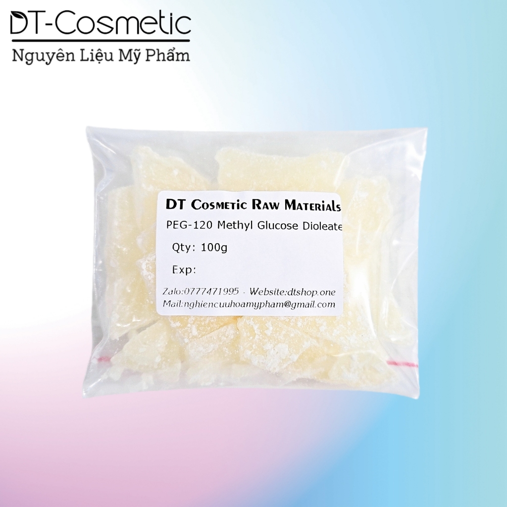 100g PEG-120 Methyl Glucose Dioleate - Chất Tạo Đặc Cho Dầu Gội, Sữa ...