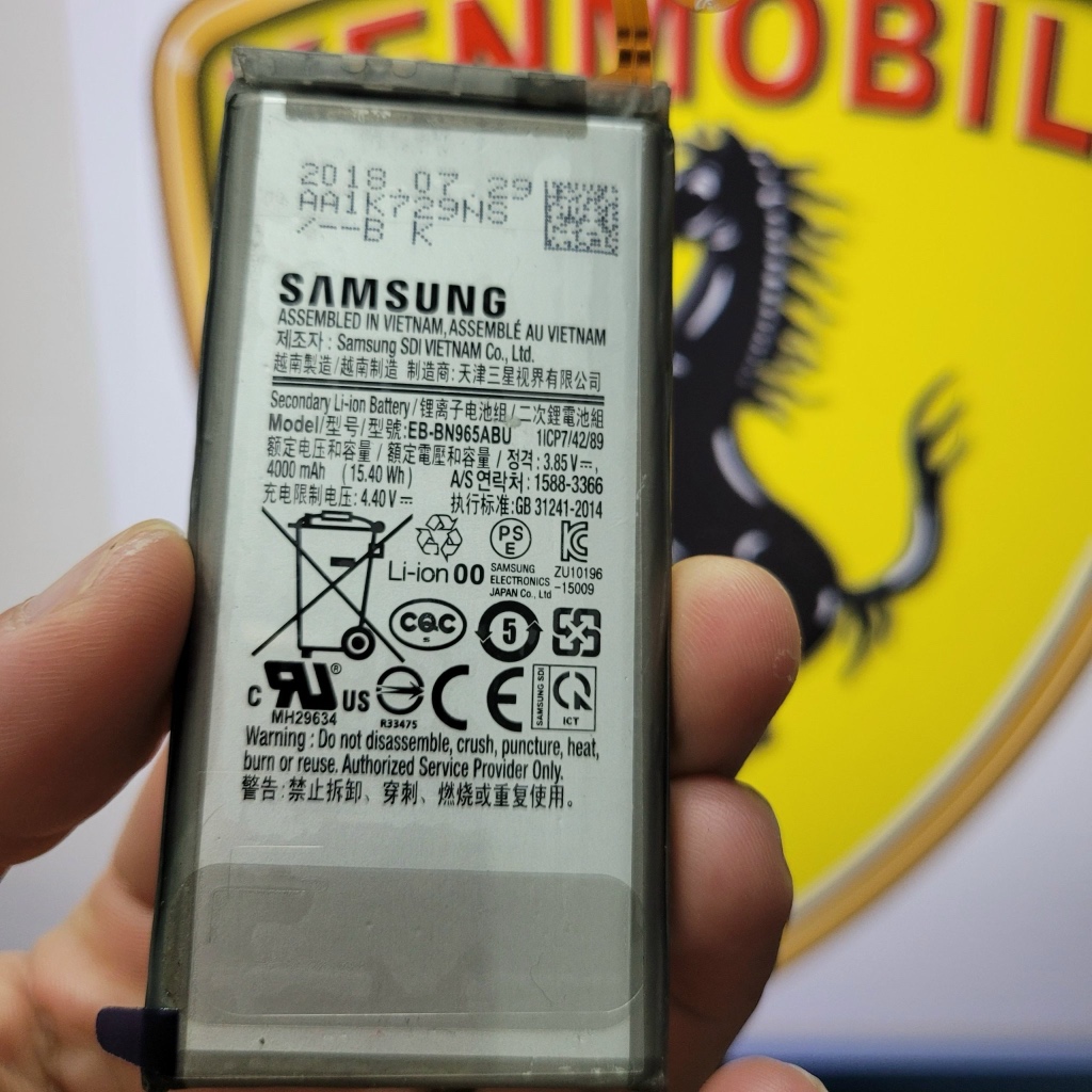 Pin ZIN SS Note 9 Model EB-BN965ABU (bảo hành 3 tháng) | Shopee Việt Nam