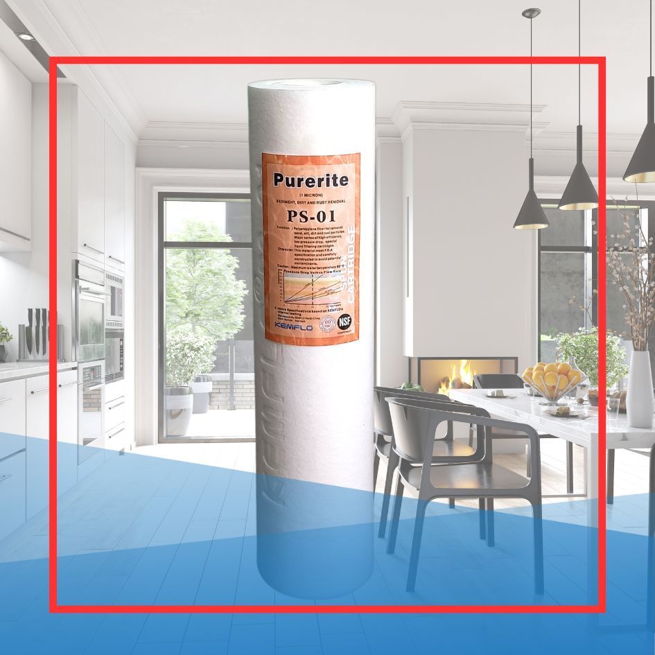 Lõi lọc nước PP KEMFLO - Pureriter PS-01 10 Inch 1 Micron Kích thước ...