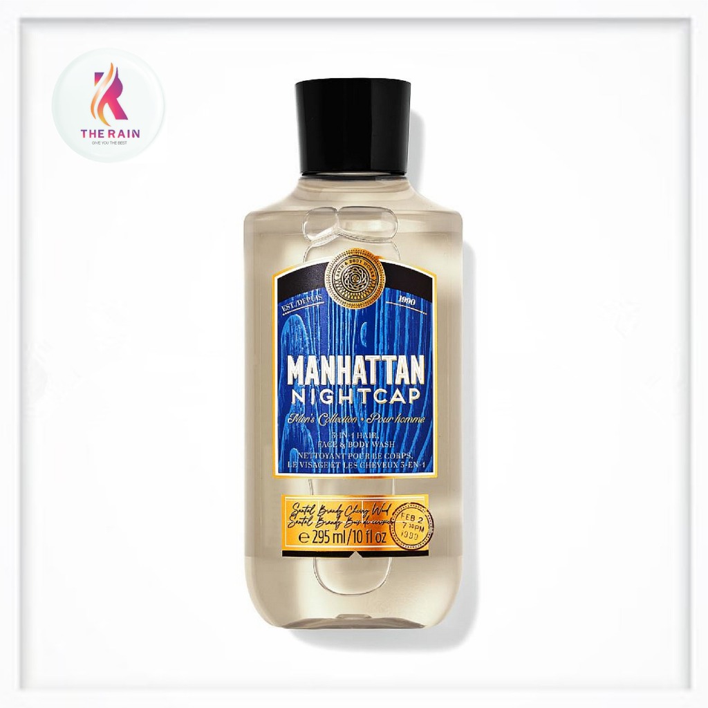Sữa tắm gội và rửa mặt nam Adidas Bath & Body Works Manhattan Nightcap ...