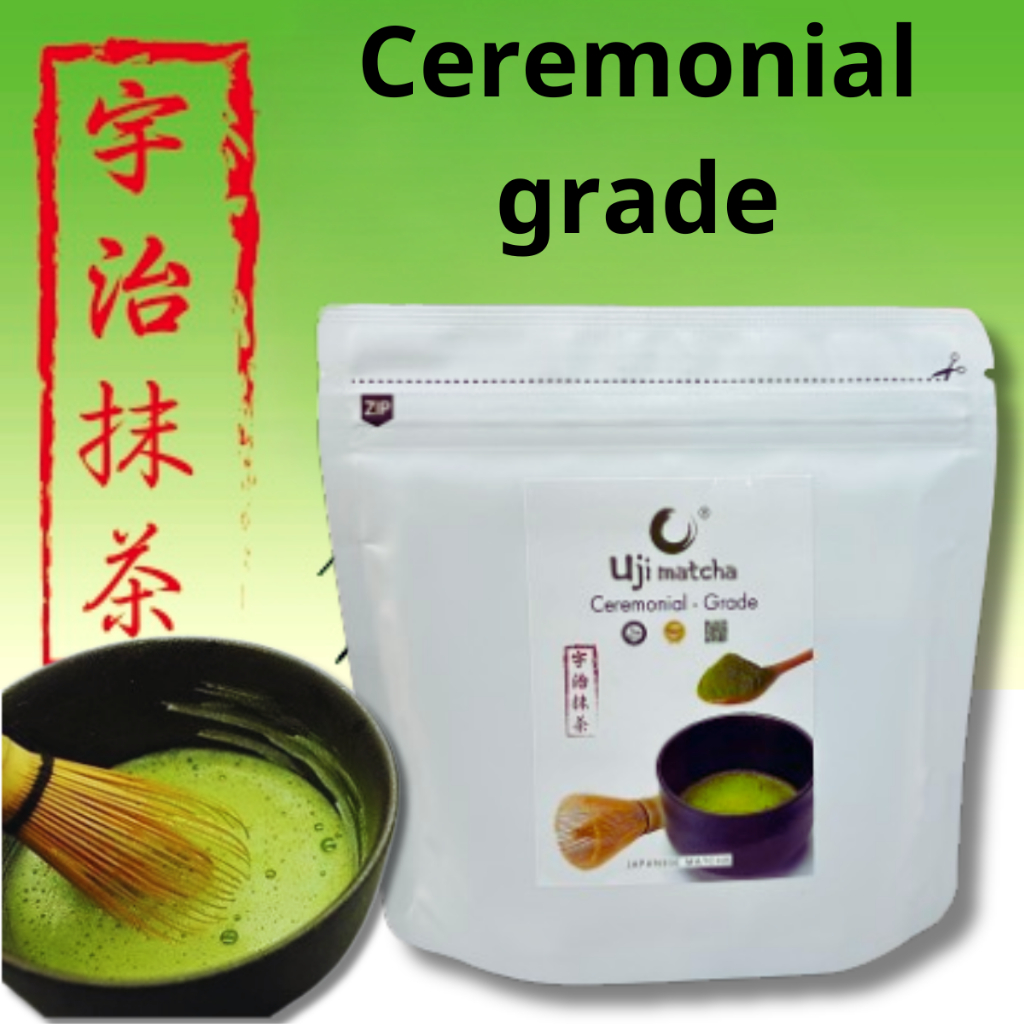 Bột trà xanh Uji Matcha Ceremonial grade 100 gram, thơm ngon, chuẩn vị ...
