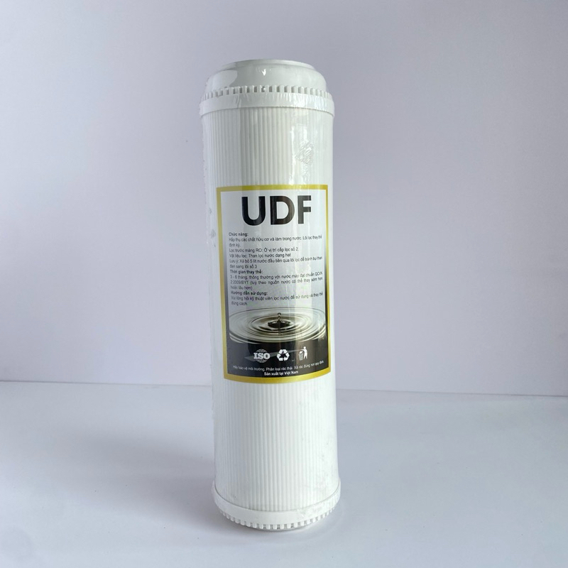 Lõi lọc nước UDF 10 inch dạng than hoạt tính | Shopee Việt Nam