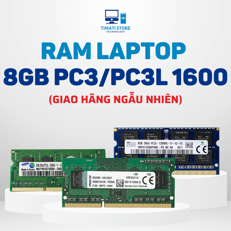 Ram Laptop 8GB DDR3 DDR3L bus 1600Mhz Memory Ram PC3 PC3L laptop - Bảo hành 12 tháng | Shopee ...