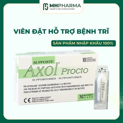 Axol Procto giảm ngay mọi triệu chứng của trĩ chính hãng Italia ...