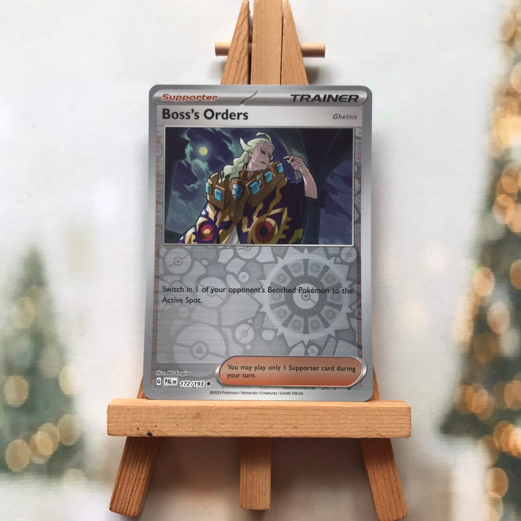 Thẻ hình Pokemon Boss's Orders 172/193 - Lá bài lẻ Reverse Holo Rare ...