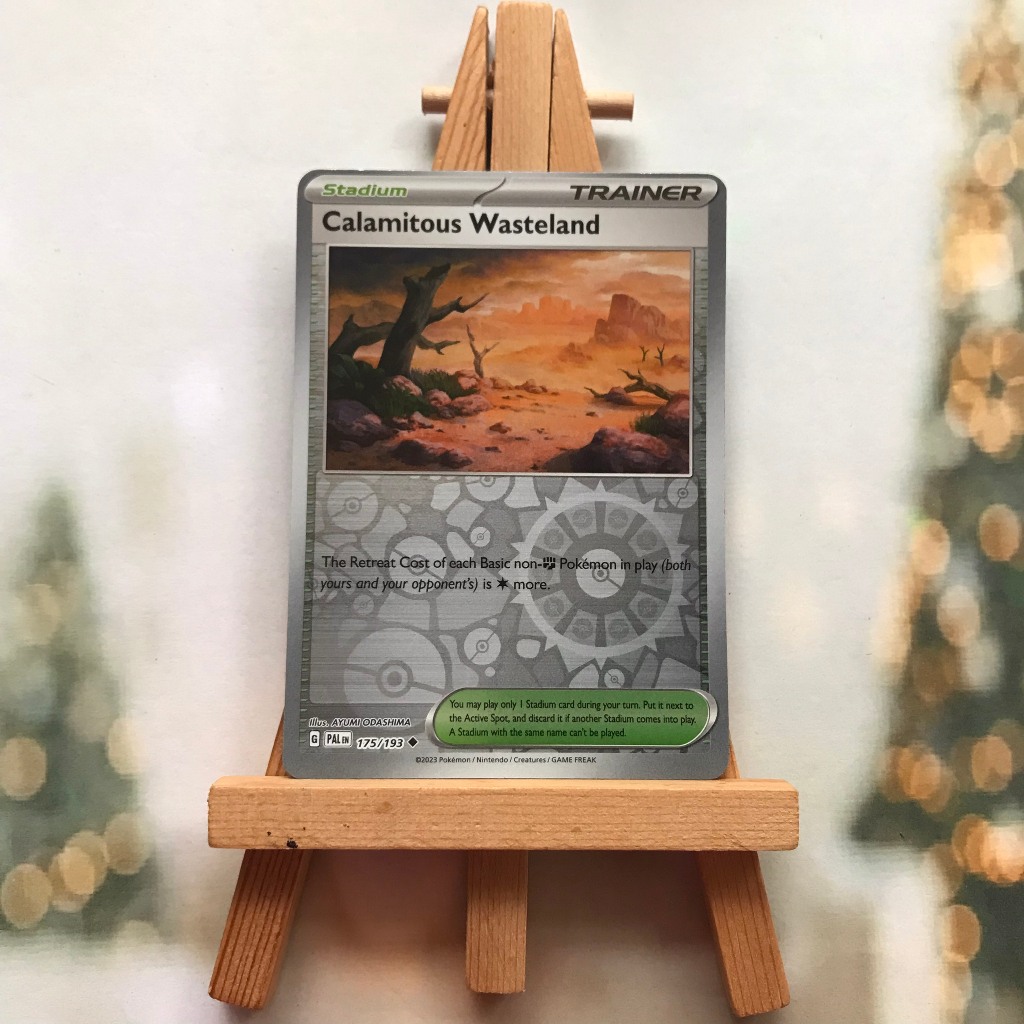Thẻ hình Pokemon Calamitous Wasteland 175/193 - Lá bài SVE Paldea ...