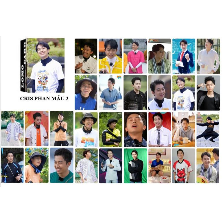 hộp 30 lomo ảnh Cris Phan - Cris Devil Gamer | Shopee Việt Nam