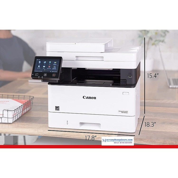 Máy in Canon MF445DW - In 2 mặt / scan / copy / fax / wifi | Shopee ...