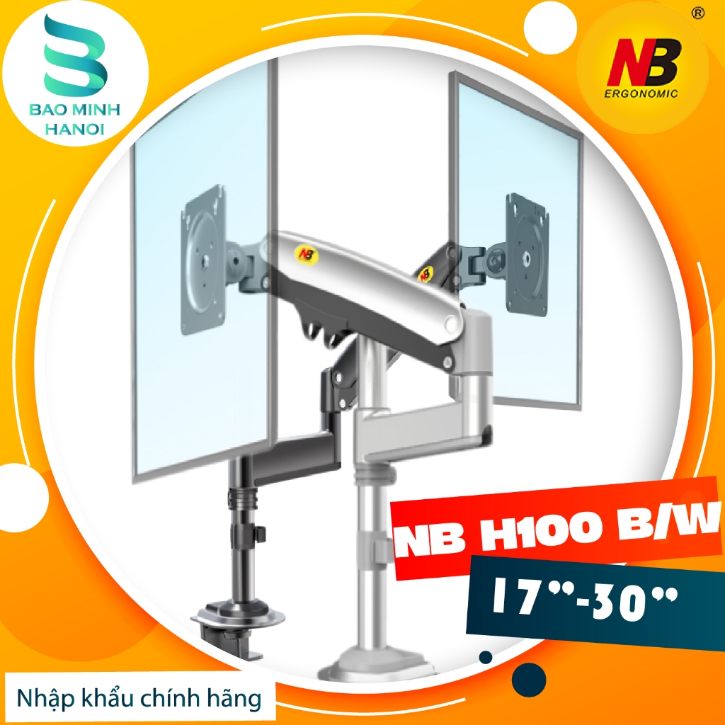 [NB H100] [17 - 30 Inch] [Cao Cấp Hơn NB F80] [Tay Treo Màn Hình] [Tải ...