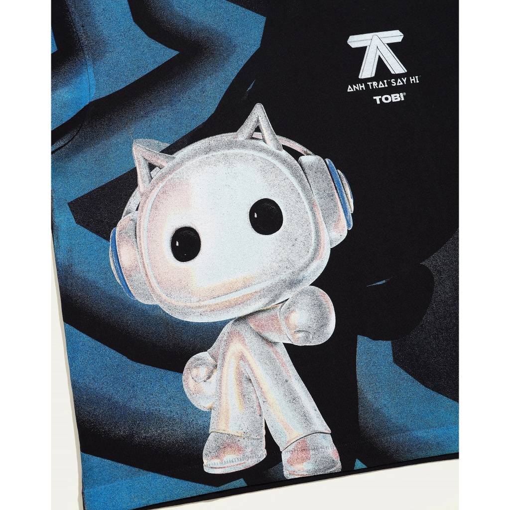 Áo In Tràn Mascot ATSH Boxy | Shopee Việt Nam