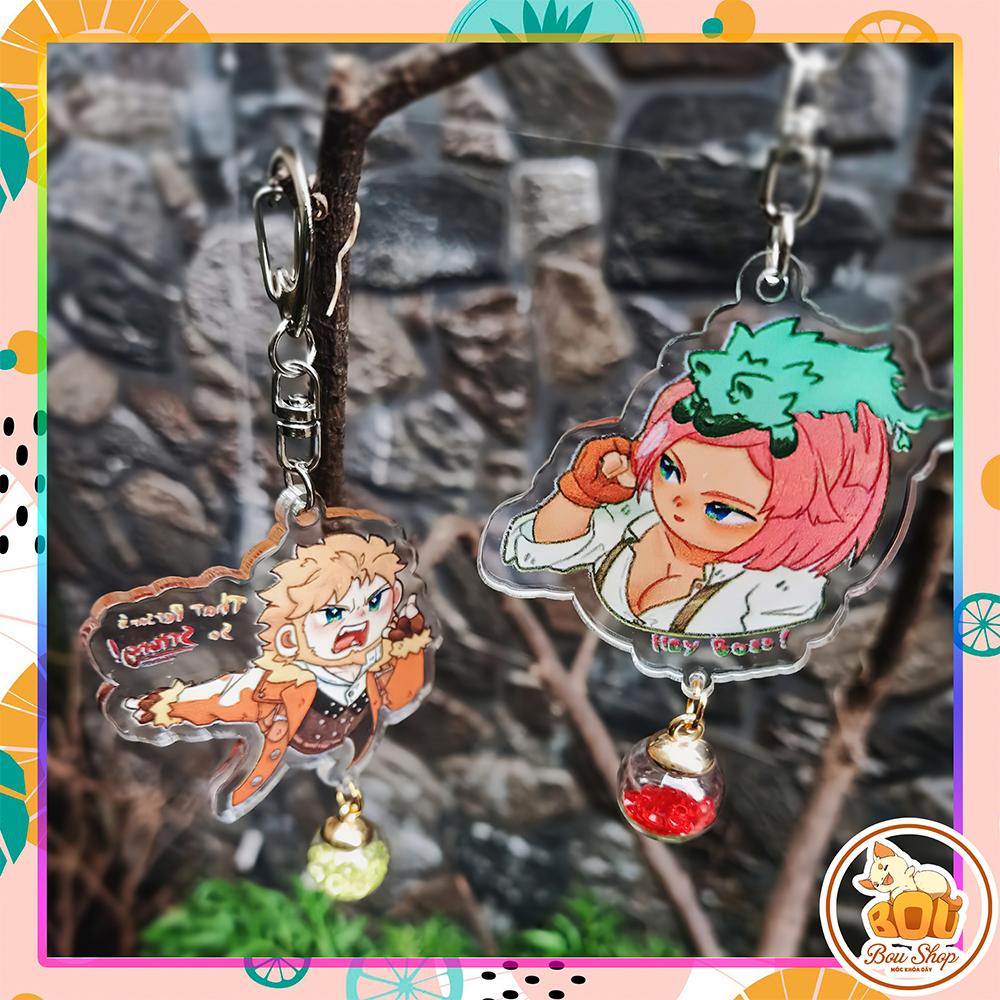 Móc khóa Mica Acrylic Anime Idol Keychain theo yêu cầu | Shopee Việt Nam
