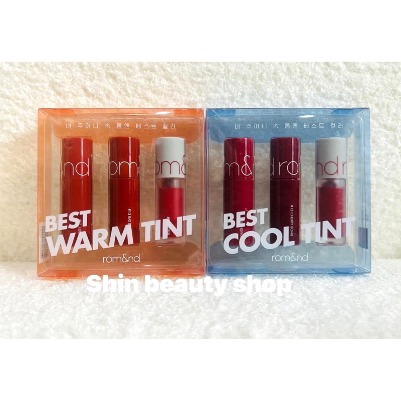 [SET 3 CÂY] SON 𝐑𝐎𝐌𝐀𝐍𝐃 BEST TINT EDITION | Shopee Việt Nam