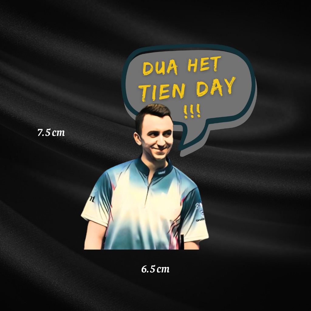 Sticker Slogan Bida - Billard - Biển báo - Hình dán trực tiếp - 95s ...